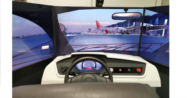 Aena installs driving simulators for the aircraft manoeuvring area in ...
